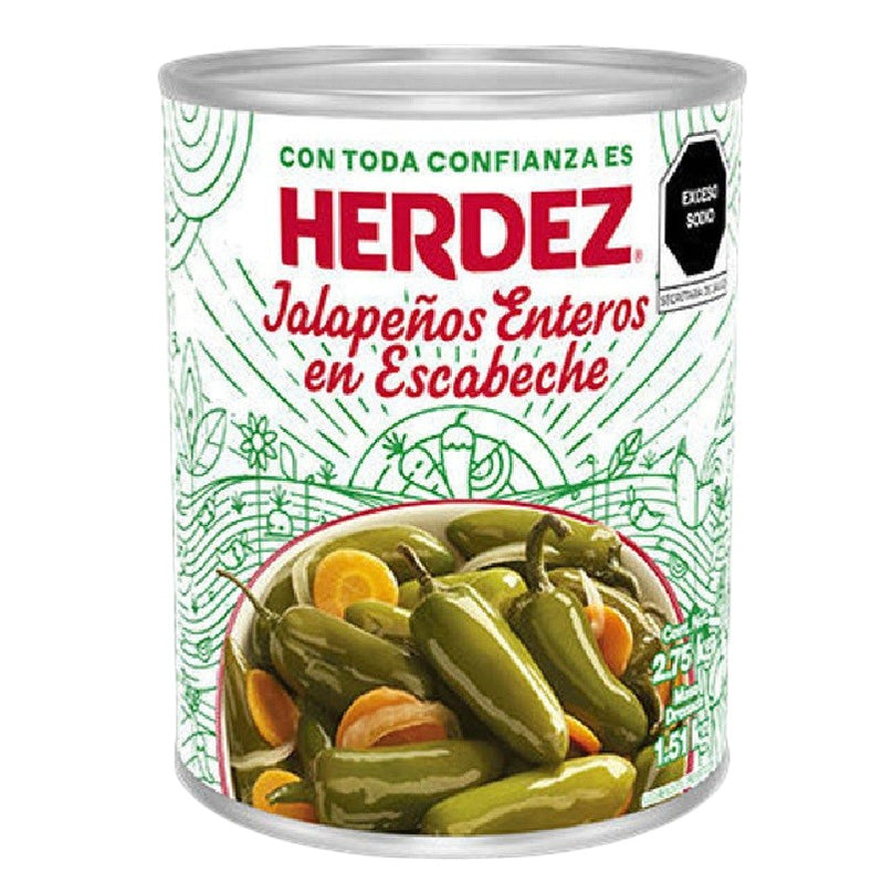 Herdez Jalapenos en Trocitos 2.9 kg — Crevel